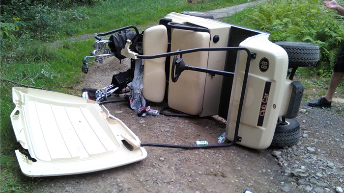 "Golf Cart Crashes" - Oscar A. Ischiu, Esq.